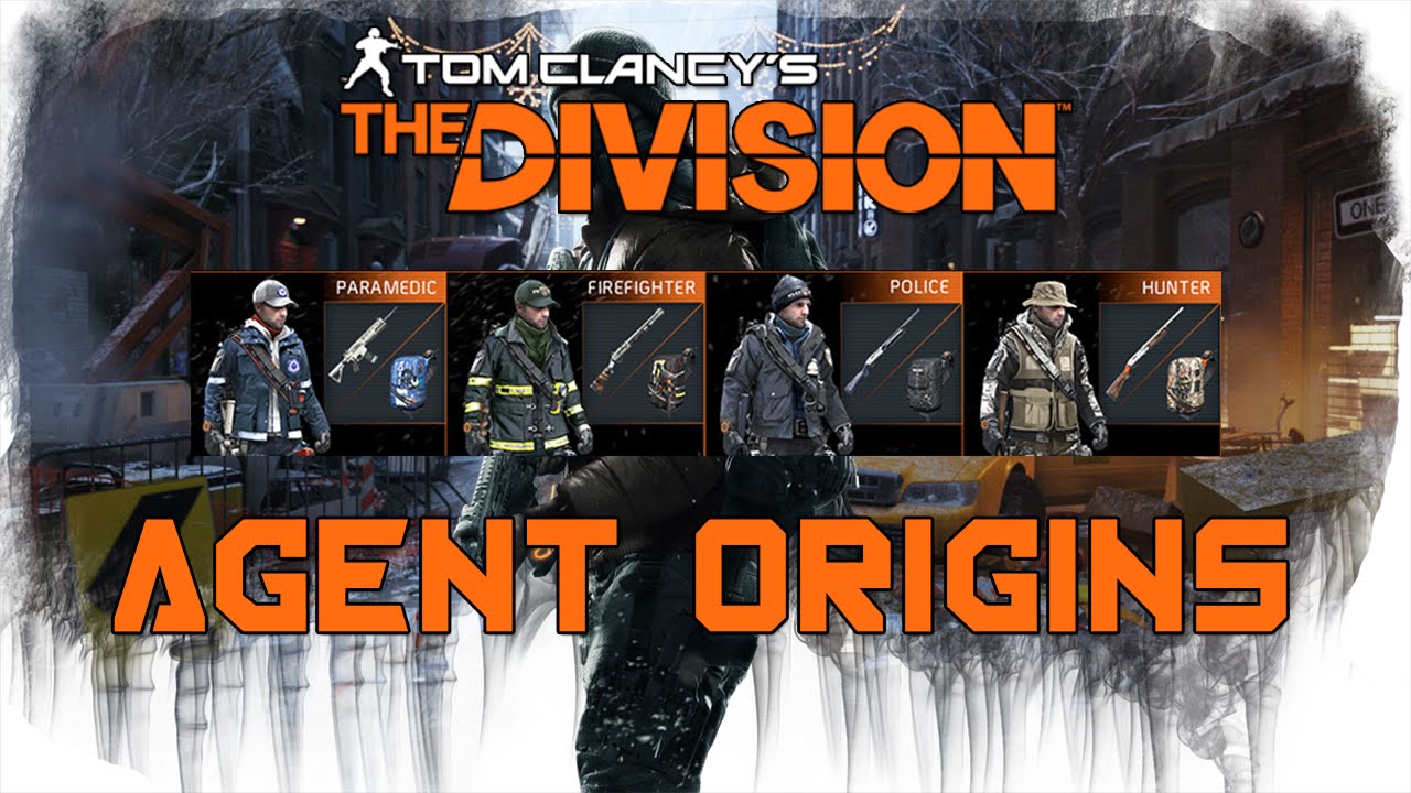 The Division - How to get AGENT ORIGINS gear sets - YouTube