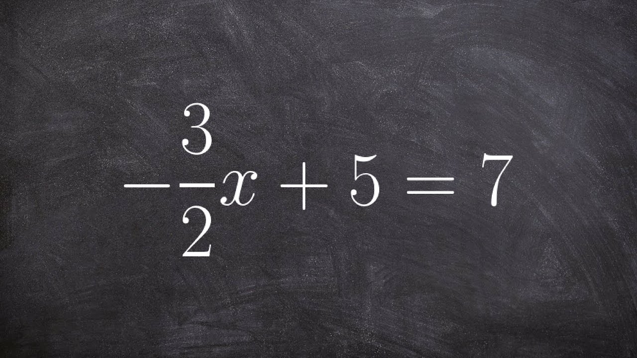 How To Solve A Two Step Equation When Your Variable Is Multiplied By A how-to-solve-a-two-step-equation-when-your-variable-is-multiplied-by-a