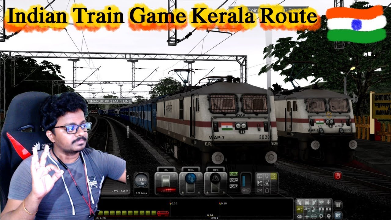 Realistic Game Kerala Routes Indian Train Game | PC Game: Train ...