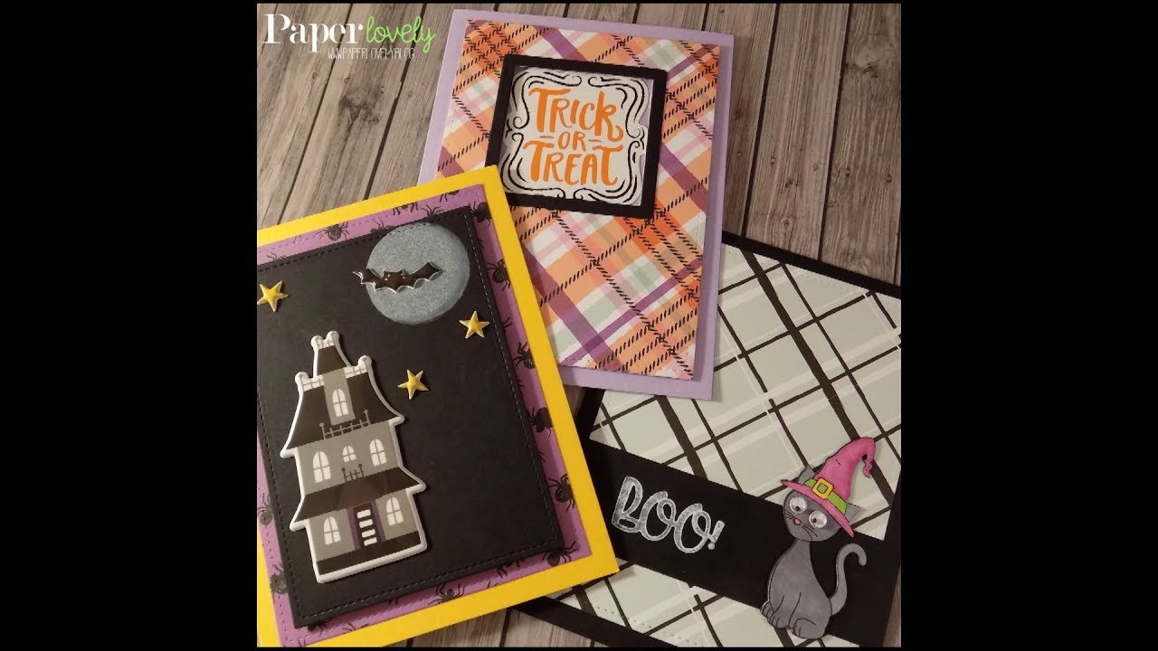 3 Cards, 1 Kit | SSS Halloween Kit (Part 1 of 4) - YouTube