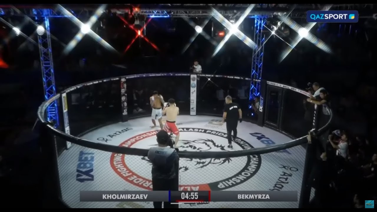 ММА. «ALASH PRIDE 77». Ayazbek Kholmirzaev (RUS) - Nurdaulet Bekmyrza ...