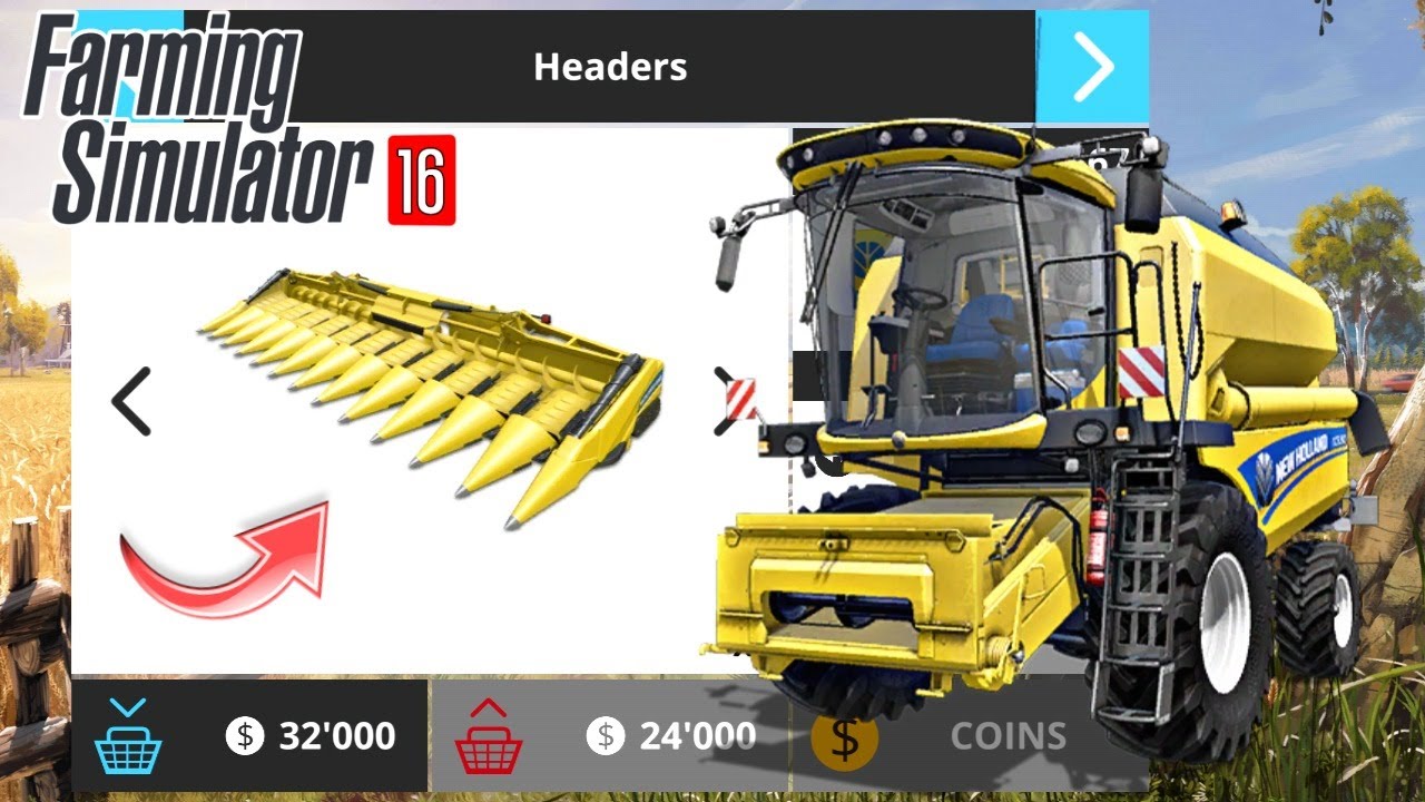 FS16 Expert Mod - Purchase New Header In Fs 16 - Fs 16 Timelapse ...