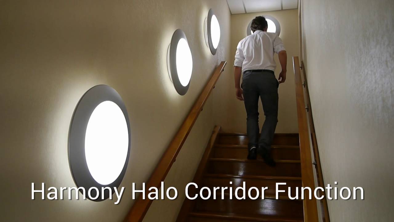 ASD Lighting PLC | Product Demo | Harmony Halo Corridor Function ...