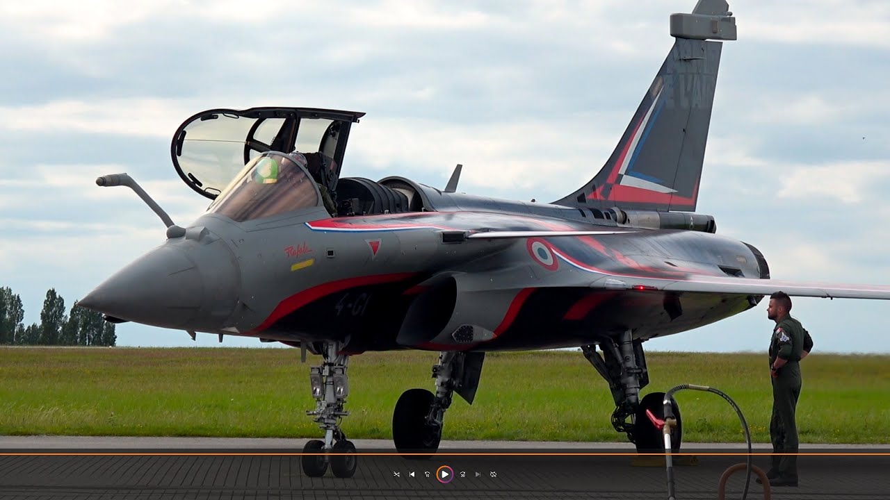 RAFALE Solo Display 2018, Capitaine Sébastien Nativel "Babouc". Avec la ...