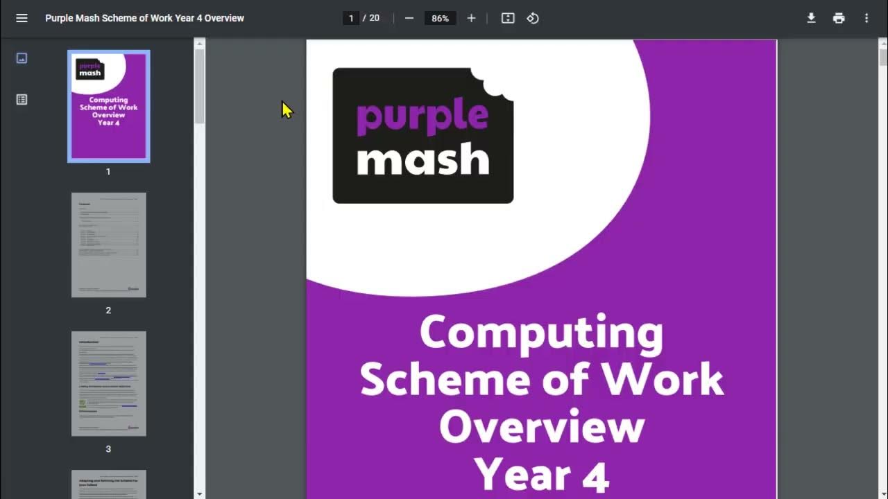 Making the Purple Mash Computing SoW work for your school | Webinar ...