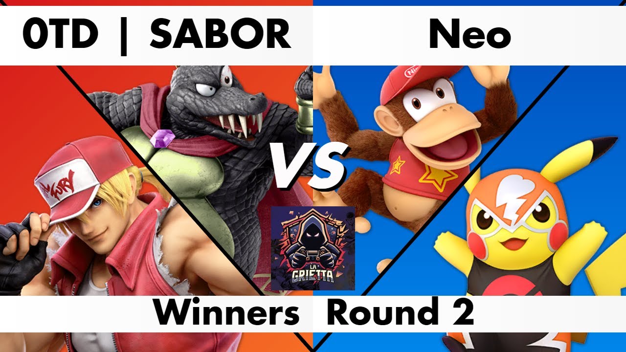 SABOR (K.Rool, Terry) Vs. Neo (Diddy, Pikachu) | Winners Round 2 | SSBU ...