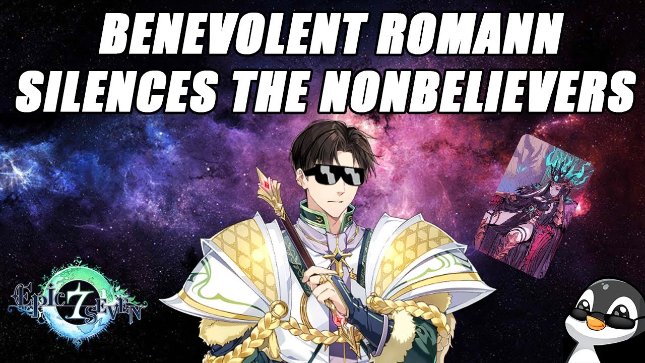 Benevolent Romann Silences The Nonbelievers - Epic Seven - YouTube