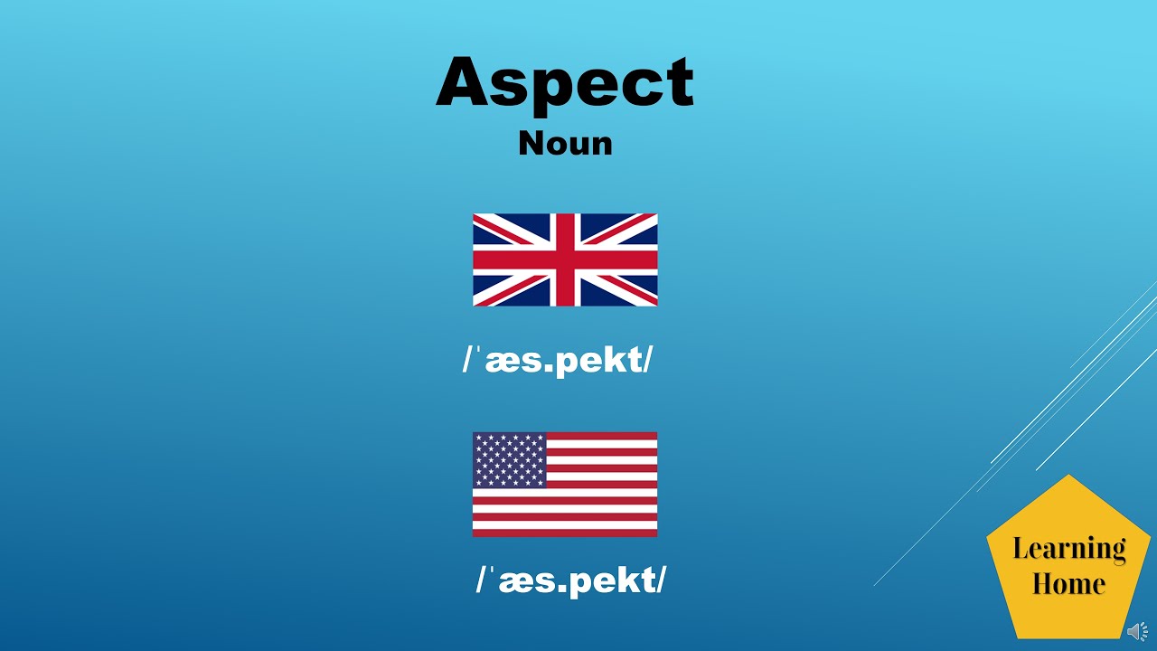 ASPECT meaning pronunciation and synonyms #Shorts - YouTube