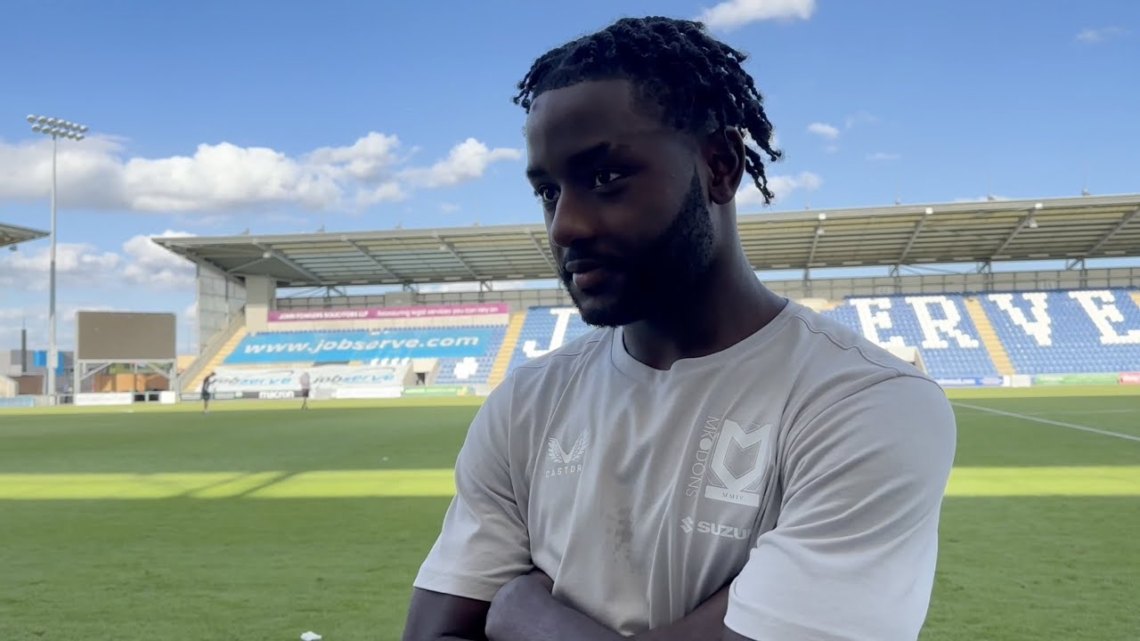 PRESS CONFERENCE: Matthew Dennis reacts to match-winning strike - YouTube