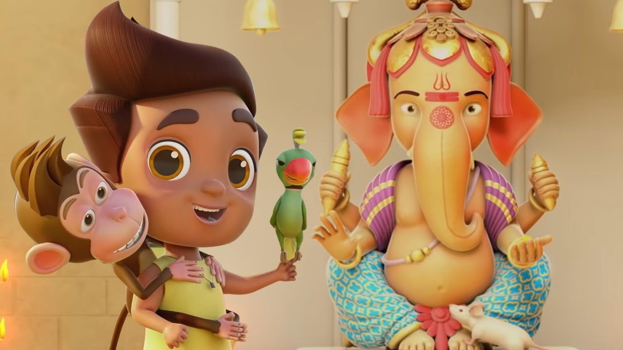 Ganpati Bappa Morya, Main Tota, Bacchon Ke Hindi Nursery Rhymes - YouTube