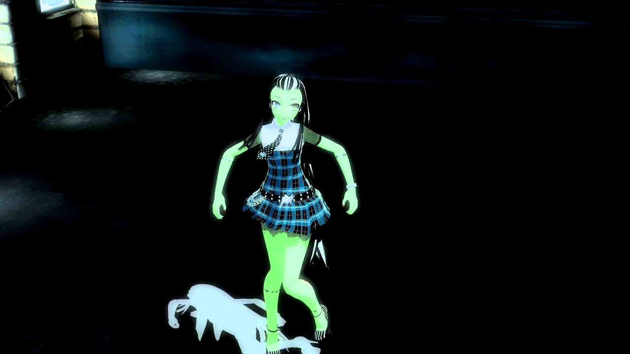 [MMD Monster High] Frankie and her dancing - YouTube