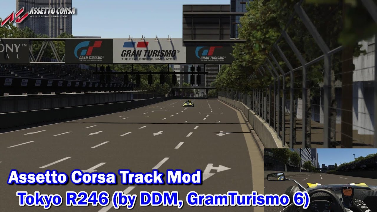 Assetto Corsa Track Mods #163 - Tokyo R246 (DDM) （アセットコルサ・トラック MOD - 東京 ...