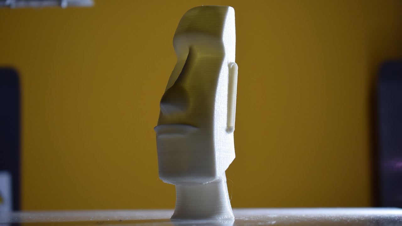 Moai Head - 3D print timelapse - 4K - YouTube