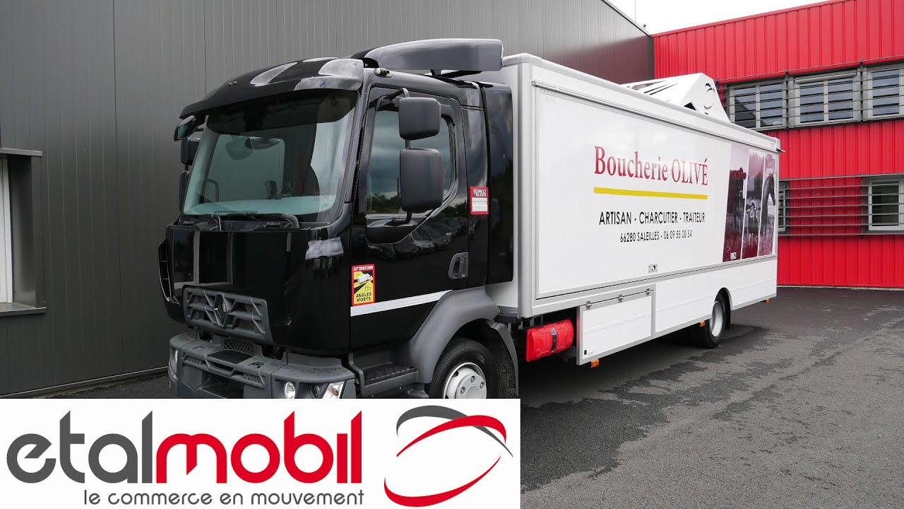 #110 - Un camion magasin en boucherie sur un châssis poids lourd ...