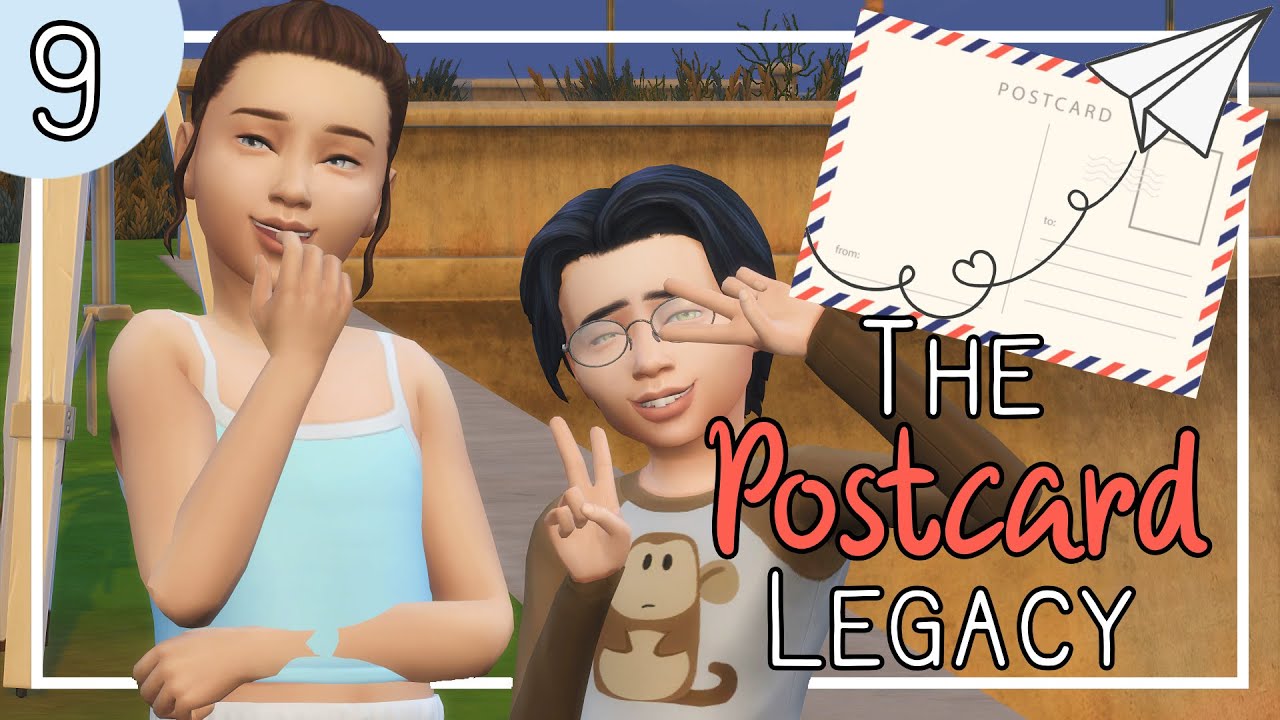 📫 Growing up! & New Dog! • Photographer #9 • The Sims 4: Postcard ...