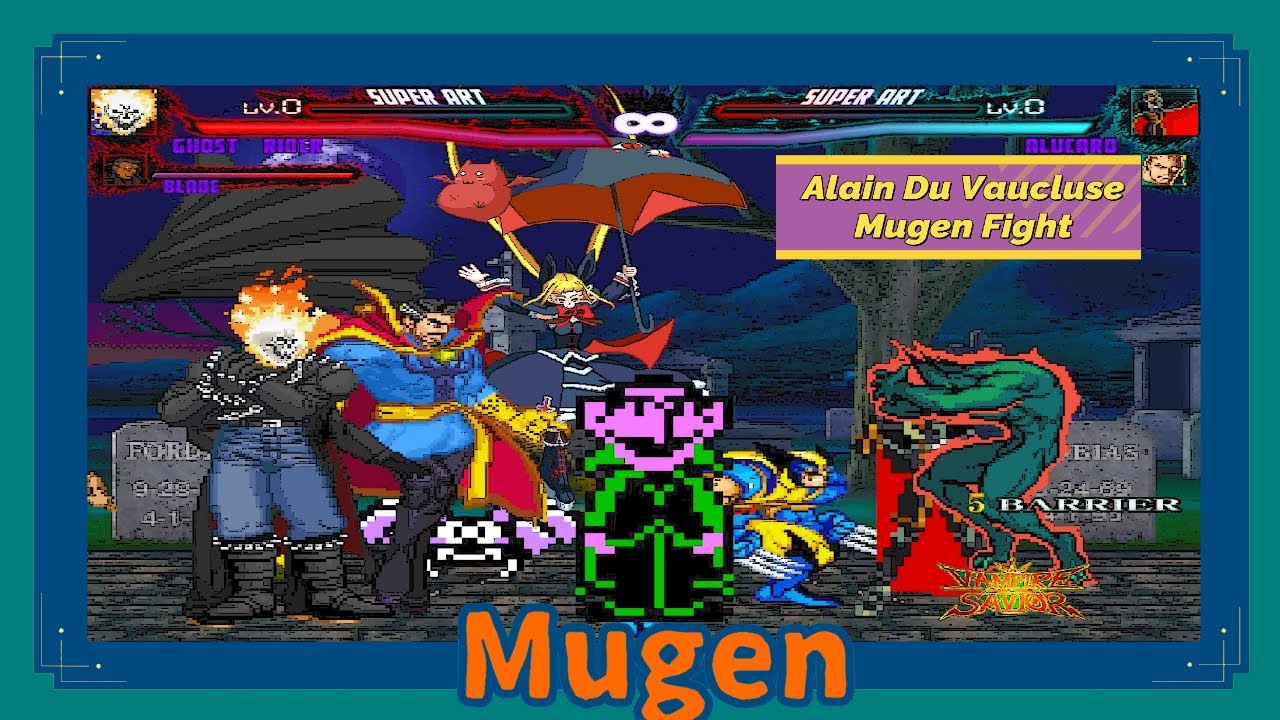Mugen : Midnight Sons Vs Four Vampires (Request) - YouTube