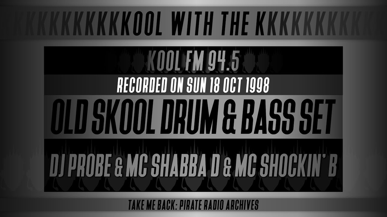 Shabba D & Shockin B (SAS) with DJ Probe | Old Skool Drum & Bass 1998 ...
