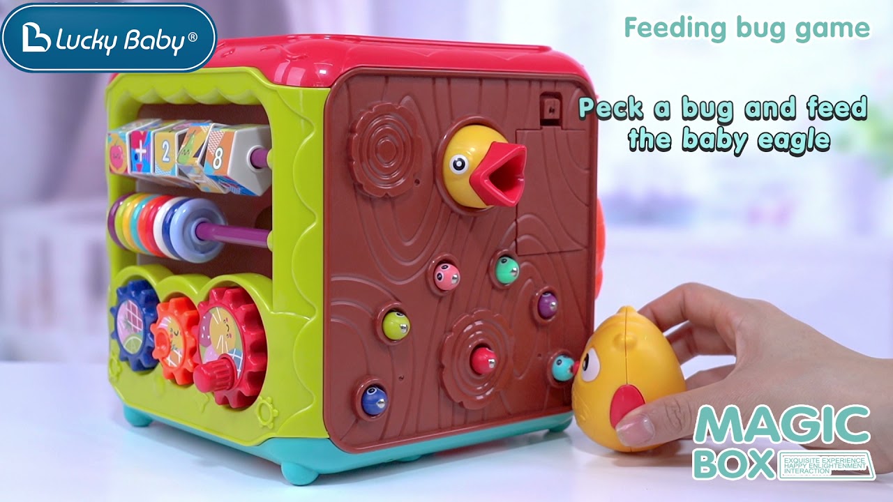 Lucky Baby® Entertaining 6 in 1 Magic Box - YouTube