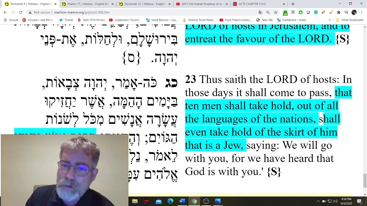 Zechariah Chapter 8 and 12 What You Missed - YouTube