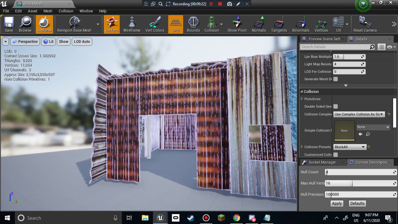 Unreal Engine 4 Slender Tutorial | Episode 2 | Trees and Buildings - YouTube