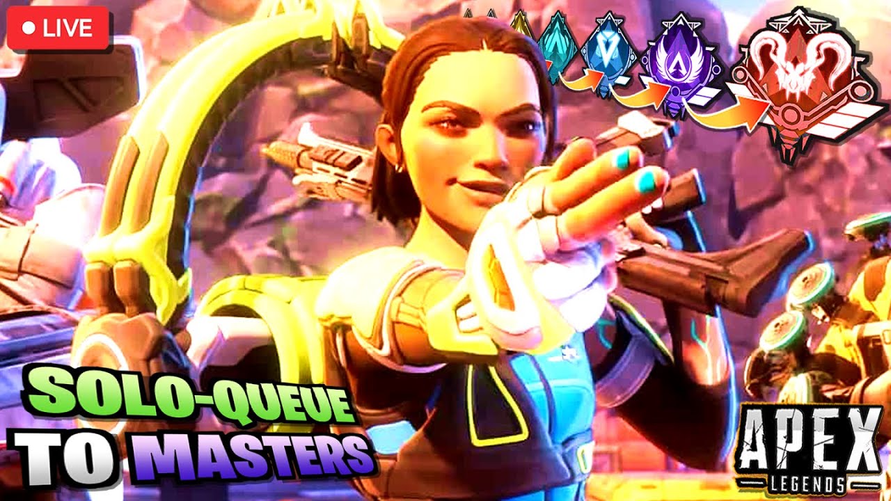 🔴 LIVE! 🔥 Solo-Queue Diamond Ranked Grind 🔥 😈 7x Masters Solo-Queue 😈 Apex Legends Ranked - YouTube