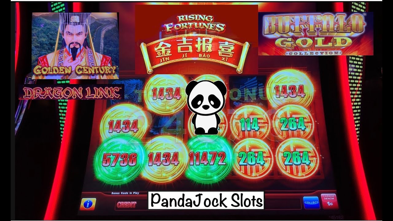 Off to a great start on our Vegas trip. Winning on Rising Fortunes ...