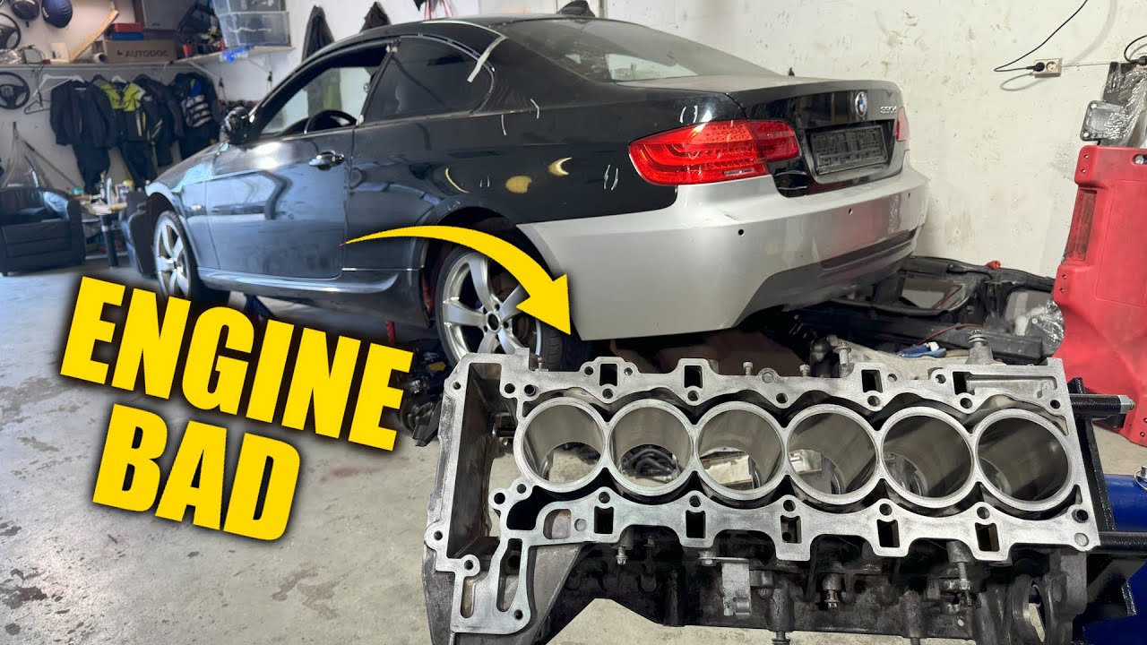 BURNED BMW 335i RESTORATION | PT4 - YouTube