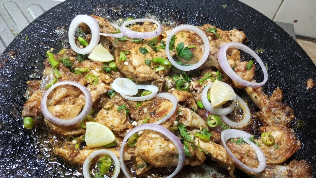 How to Make Chicken Tawa Piece at home - YouTube