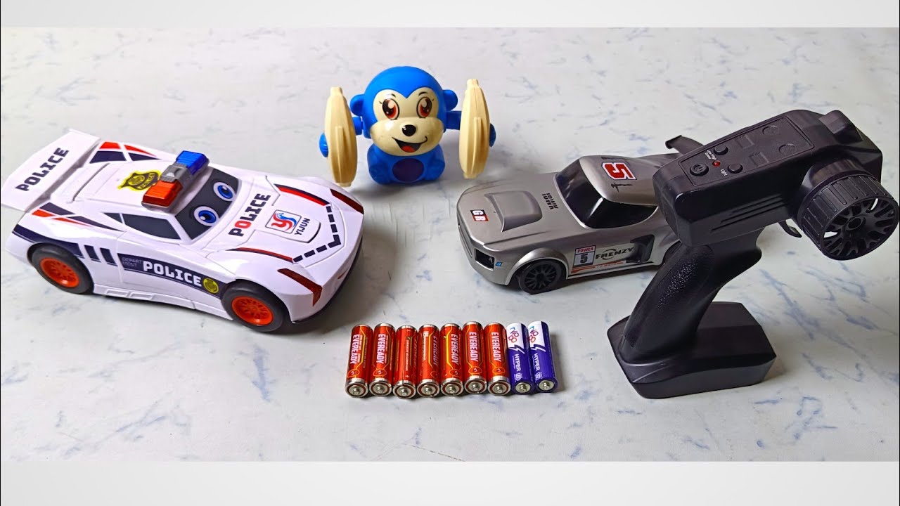 Unboxing rc model car lot car ATM Bank 🏧 rc storm car star gun rc mini ...