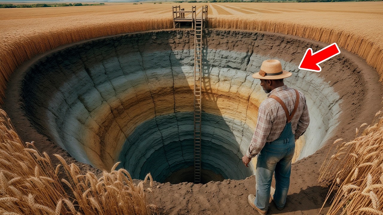 Farmer Found A Huge Hole On His Field, He Went Down And Was Speechless ...