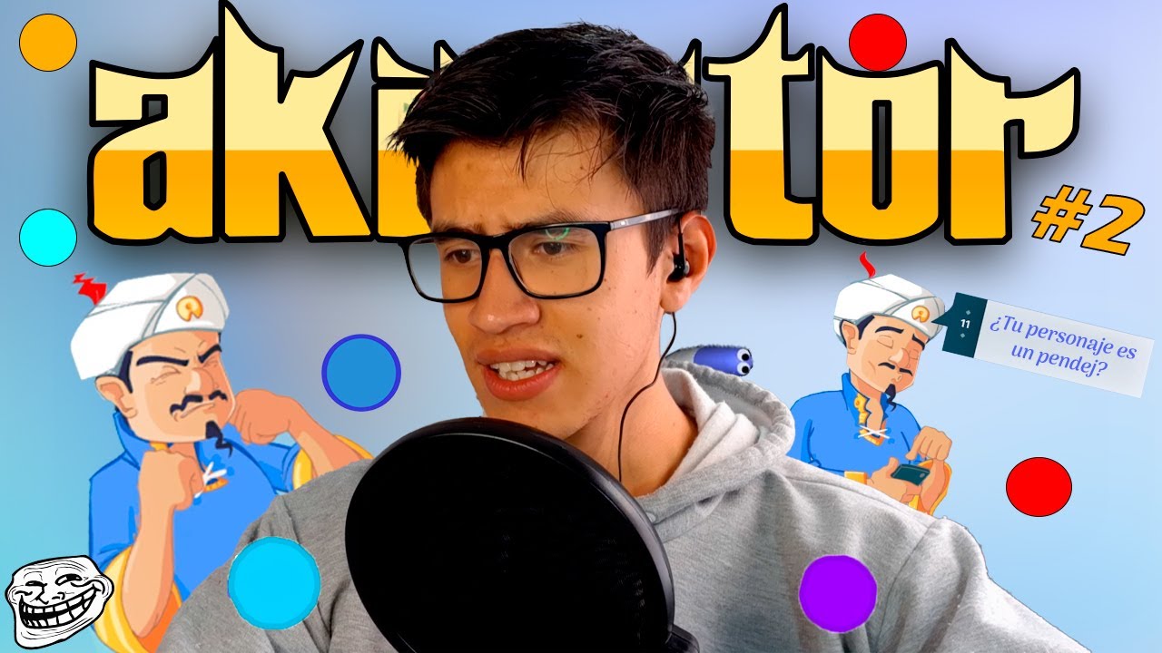 Juegos de internet ¿Akinator conoce los memes? - YouTube