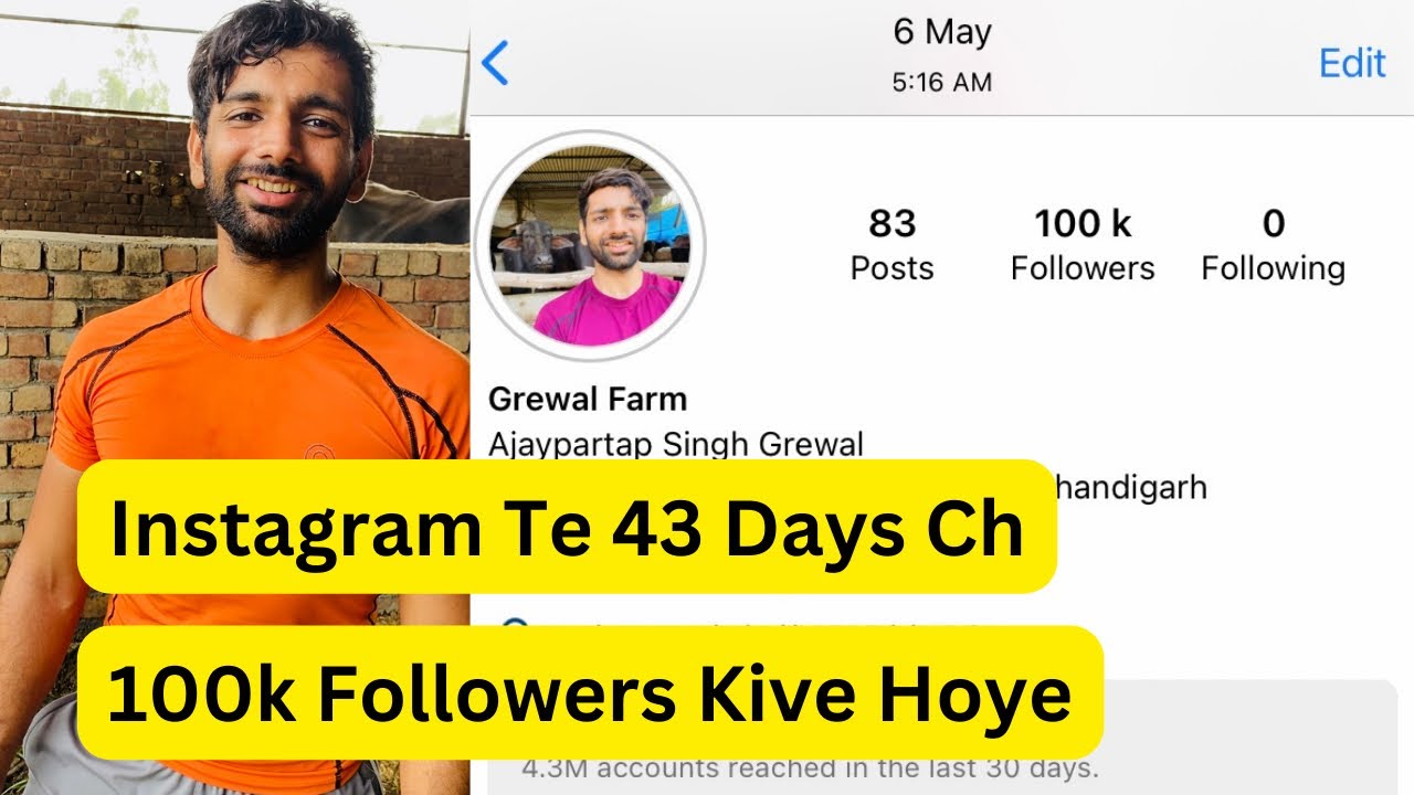 How We Gained 1,00,000 Followers on Instagram in 43 Days. - YouTube