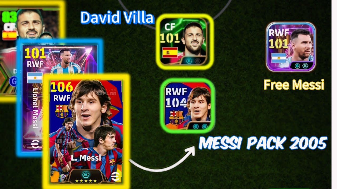 Let's PACK New 104 Messi Ambassador pack Efootball 25 - free Show Time ...