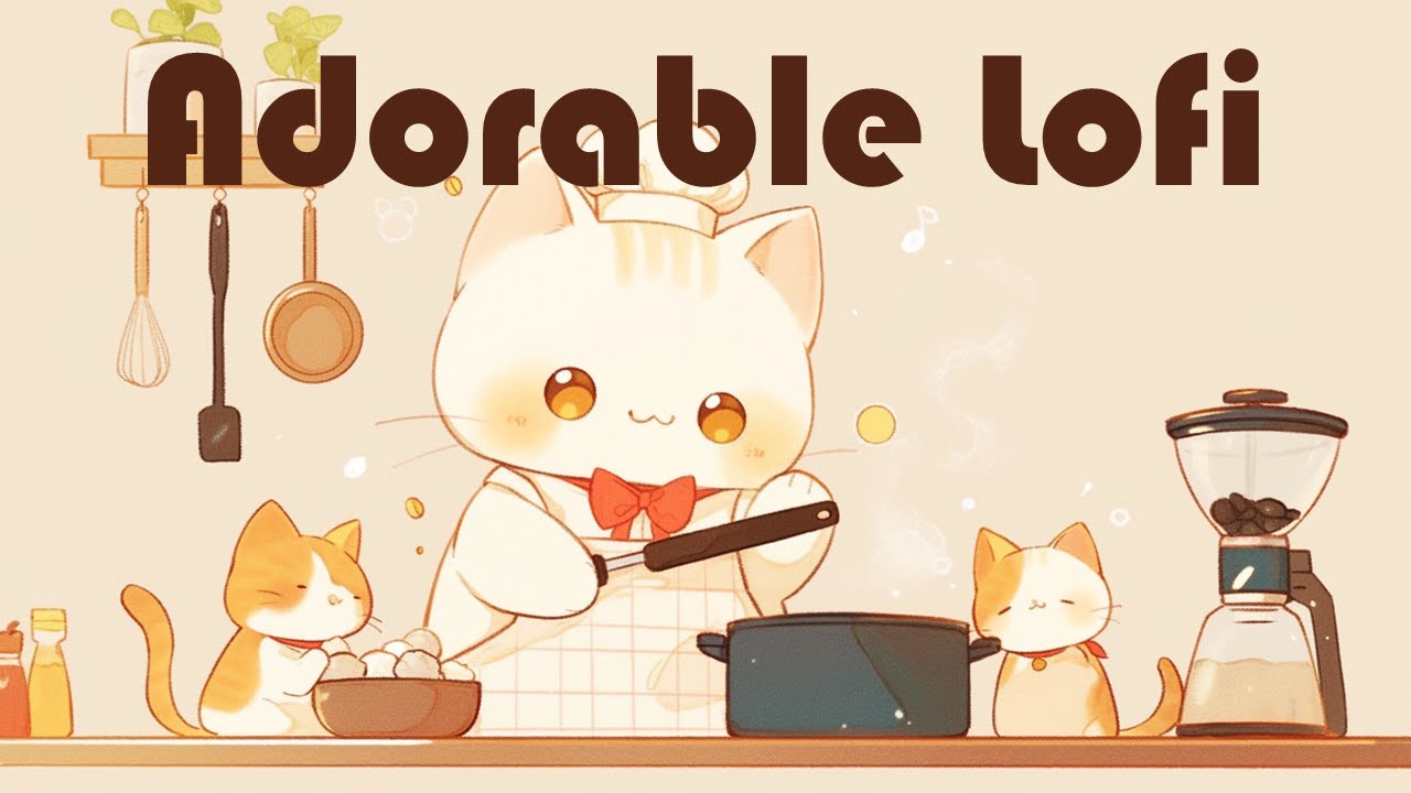 Adorable Lofi 🐾 1 Hour of Cute Beats 🎧 Perfect for a Cozy Day In 🏡 ...