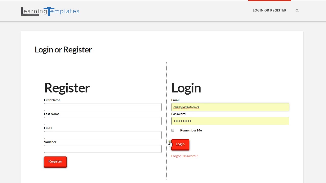 LifterLMS Voucher Login and Portal Branding - YouTube