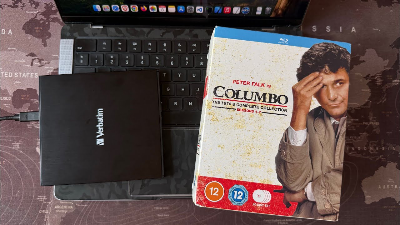 Watch Columbo 4K Blu-ray on MacBook - YouTube