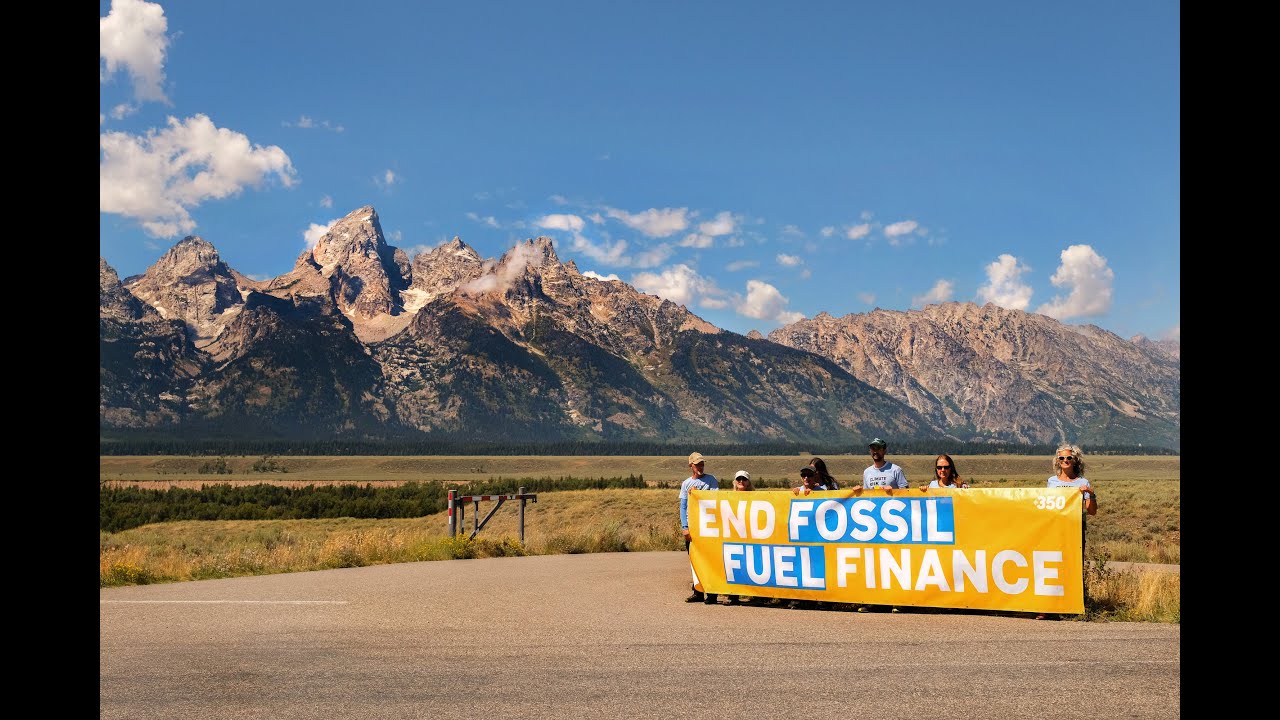 We demand a Fossil Free Fed! - YouTube