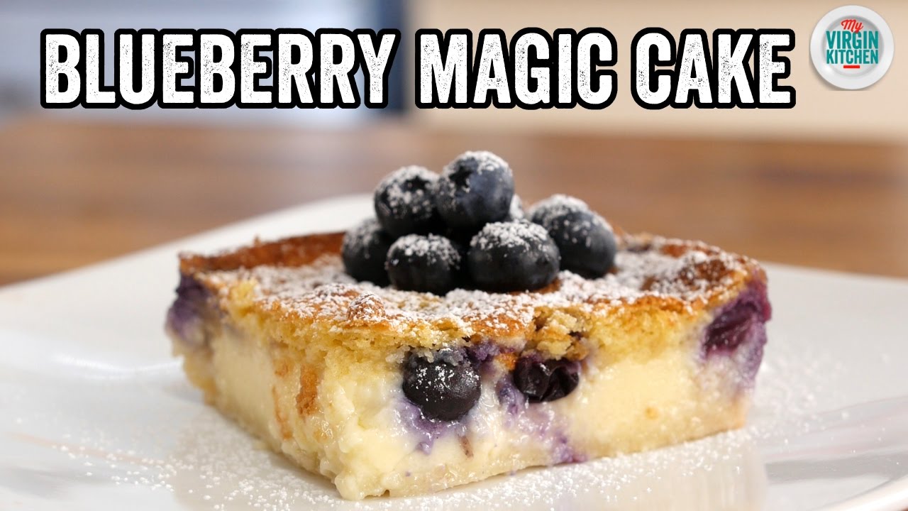 BLUEBERRY MAGIC CAKE - YouTube