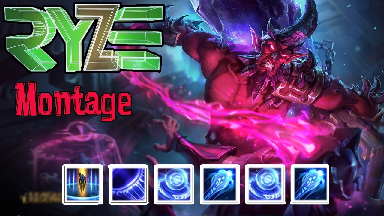 Ryze Montage - Best Ryze Plays 2017 - Ryze 1 vs 5 - League of Legends ...