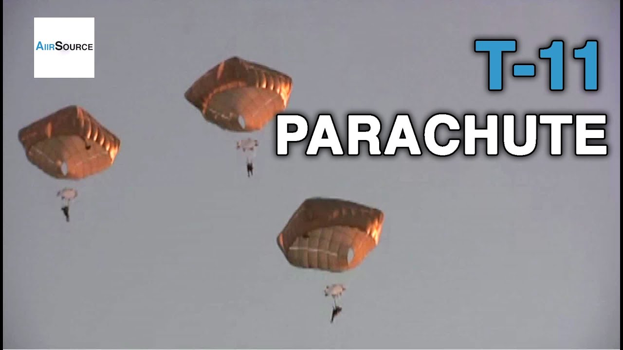 Jumps with Army's Newest T-11 Parachute - YouTube