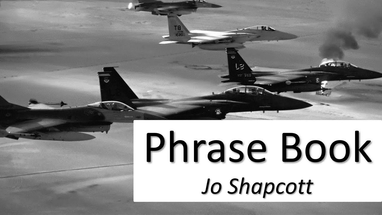 OCR Conflict Poetry | Phrase Book - Jo Shapcott | Annotation & Analysis ...