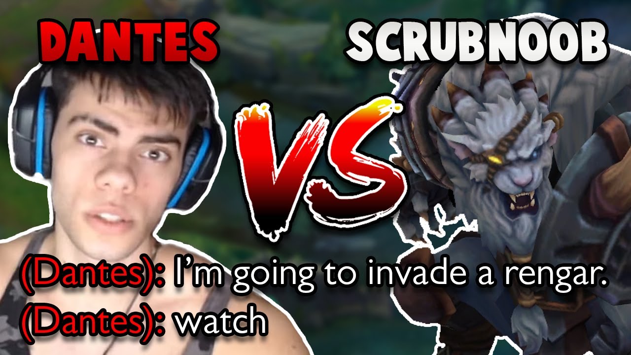 DANTES HUMBLES SCRUBNOOB ON HECARIM IN KOREA - YouTube