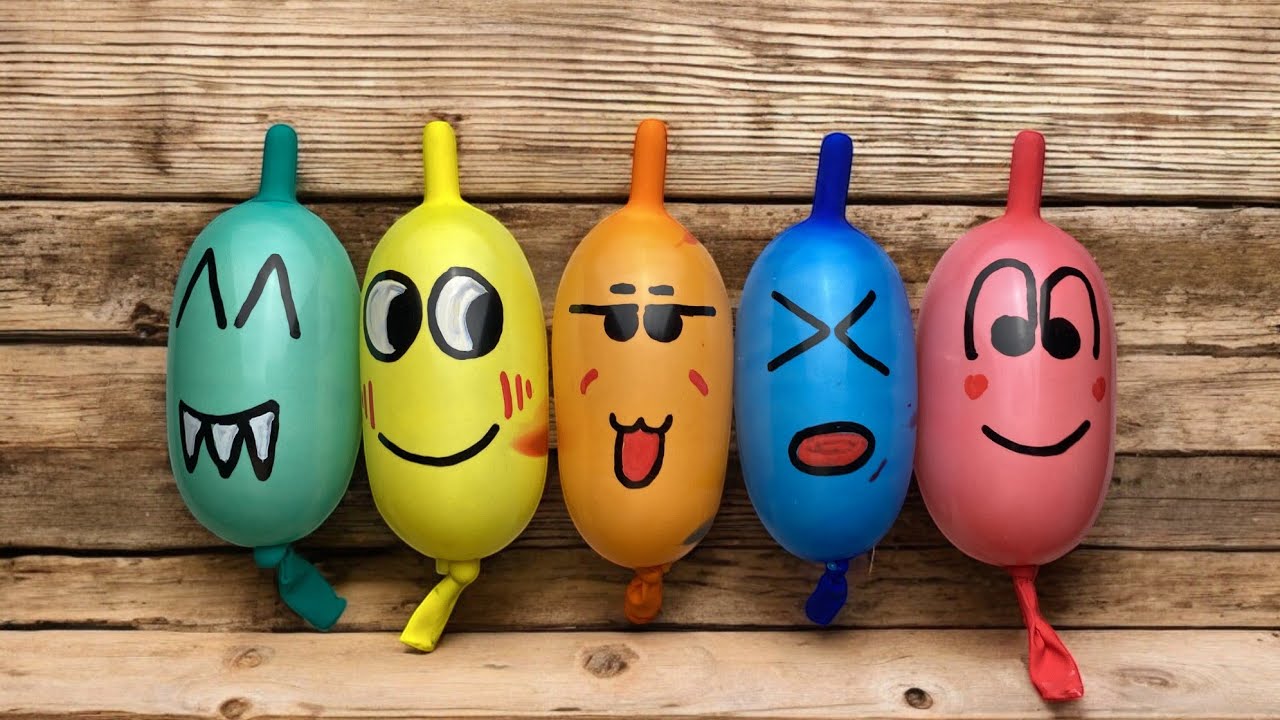 Making GLOSSY Slime with Funny Balloons - Satisfying Slime video #449 ...