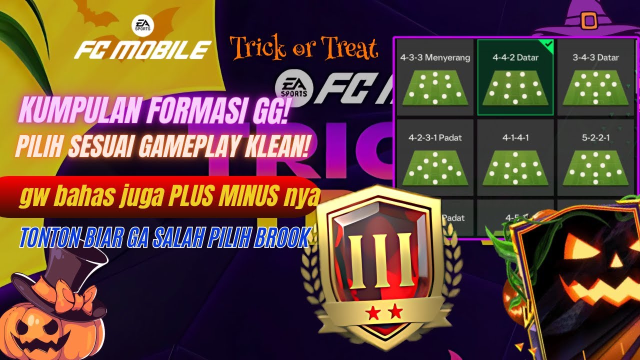 AUTO JUARA FC! INI DIA REKOMENDASI FORMASI TERBAIK DI FC MOBILE PALING ...