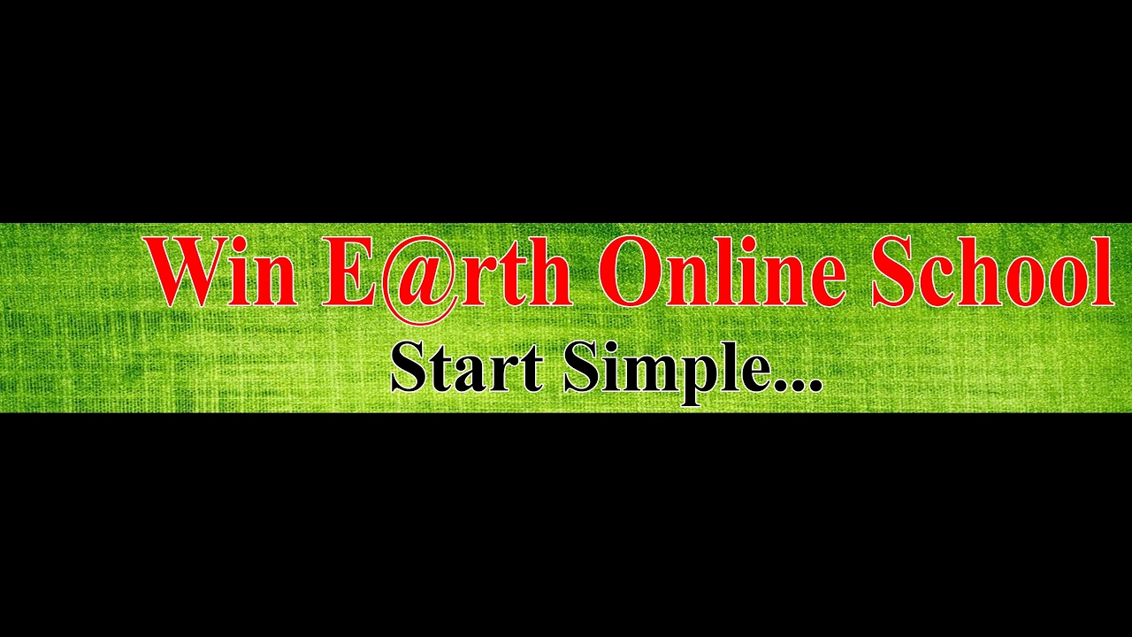 Win Earth Online School Live Stream - YouTube