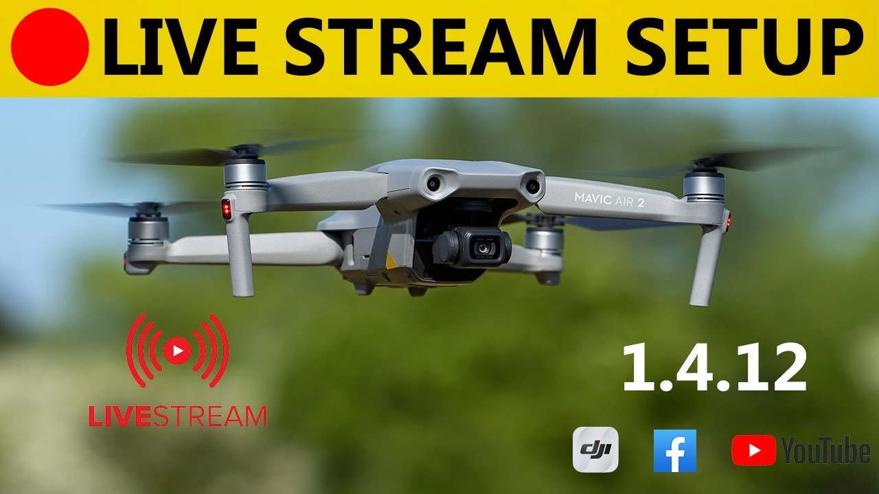 Hướng dẫn phát trực tiếp video Flycam trên Youtube/Facebook bằng DJI ...