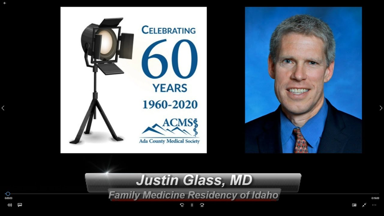 ACMS 60 for 60 Spotlight - Justin Glass, MD - YouTube