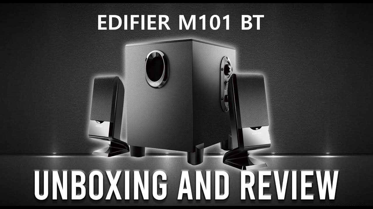 Unboxing and Review Edifier M101 BT - YouTube