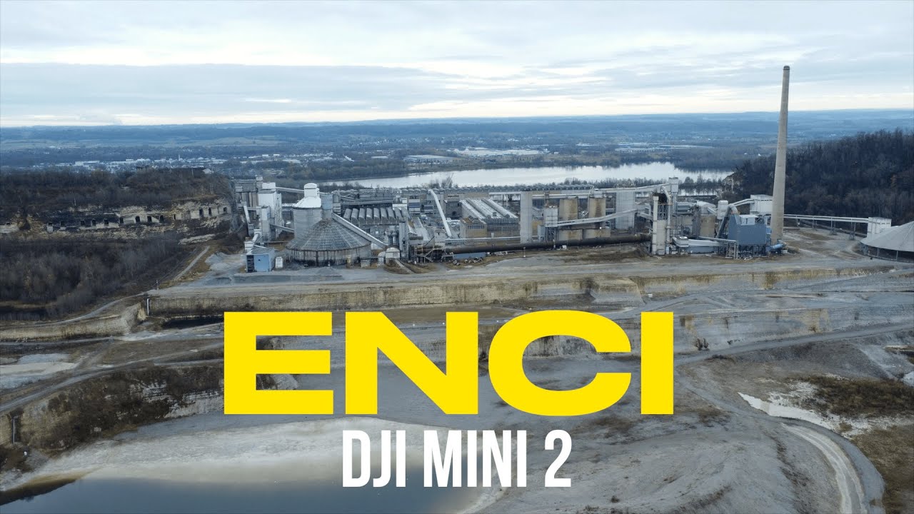 4K DRONE view of the ENCI quarry (Maastricht, The Netherlands) - YouTube