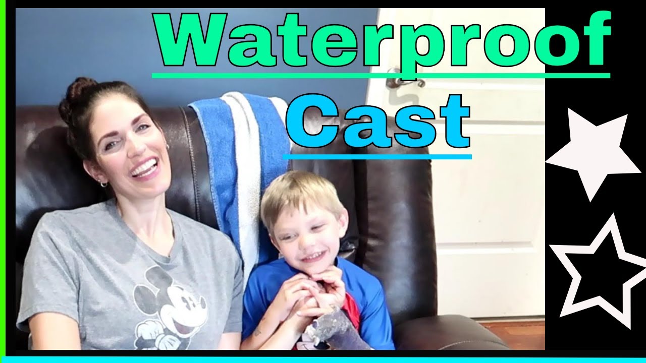 Swimming with a cast - YouTube